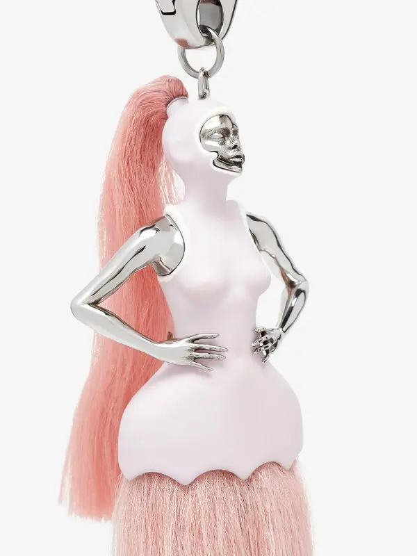 Alexander McQueen The Icons 'it's Only A Game' Charm - Pink