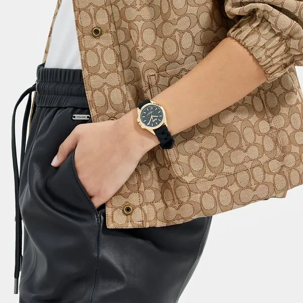 COACH OUTLET Libby Watch - Black