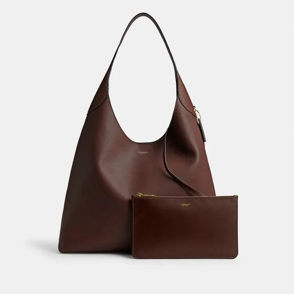 COACH OUTLET New York Zip Pouch - Brass/maple
