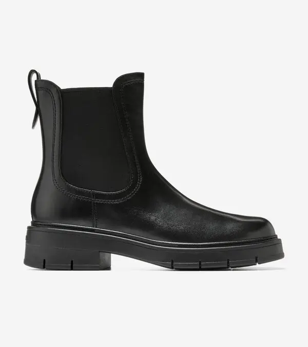 Cole Haan Grand Flex Fenella Chelsea Waterproof Booties - Black