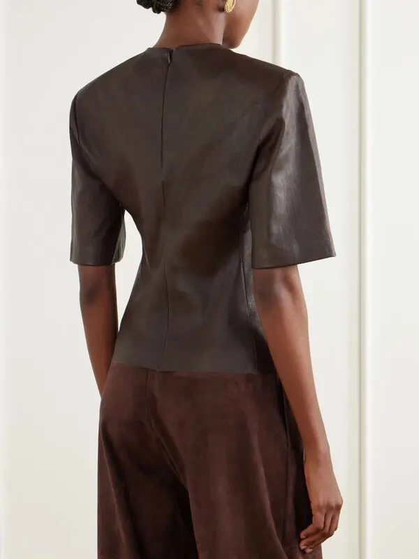 Stouls Valadon Leather T-shirt
