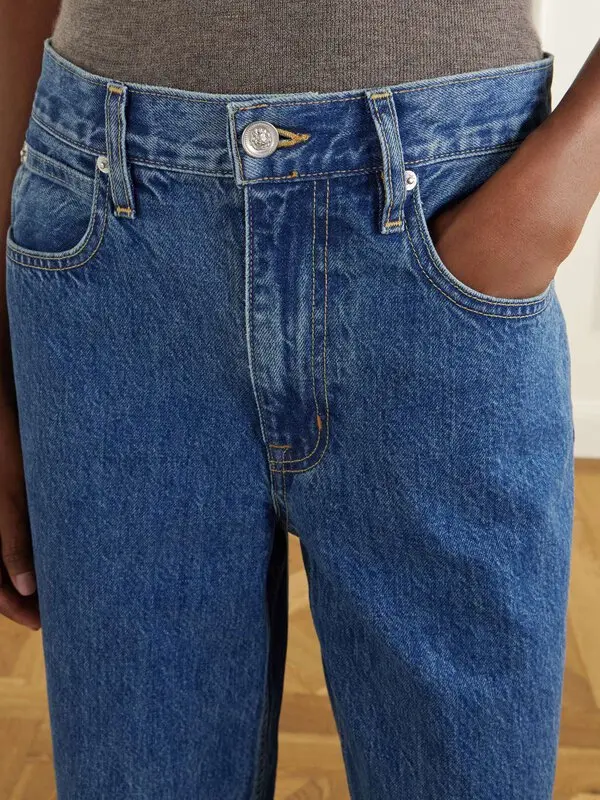 SLVRLAKE Estelle High-rise Wide-leg Jeans