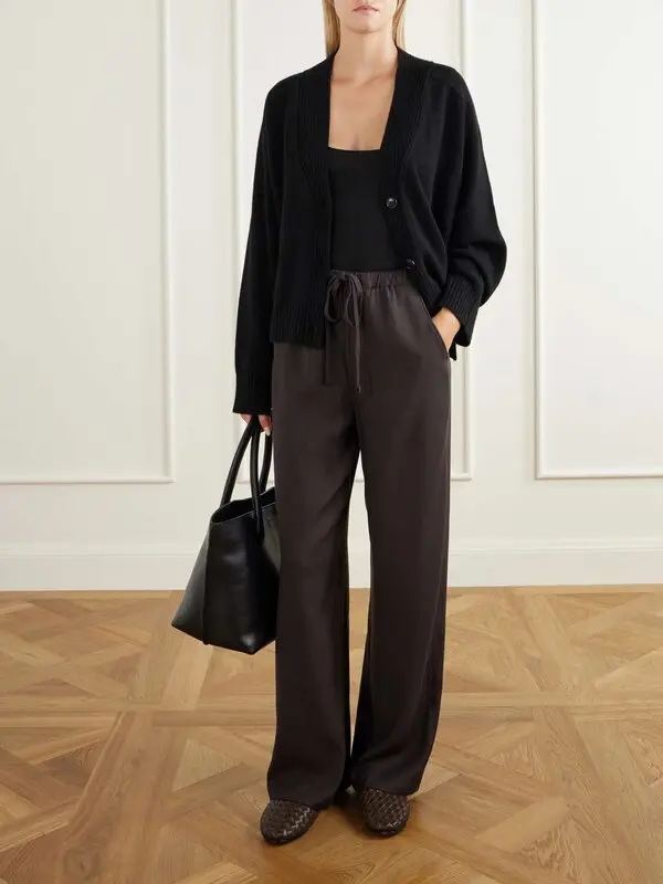 Citizens Of Humanity Aurora Twill Wide-leg Pants