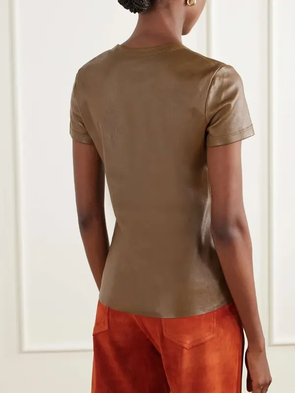 Stouls Gigi Leather T-shirt