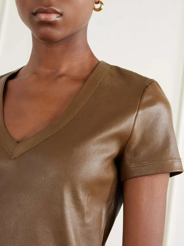 Stouls Gigi Leather T-shirt