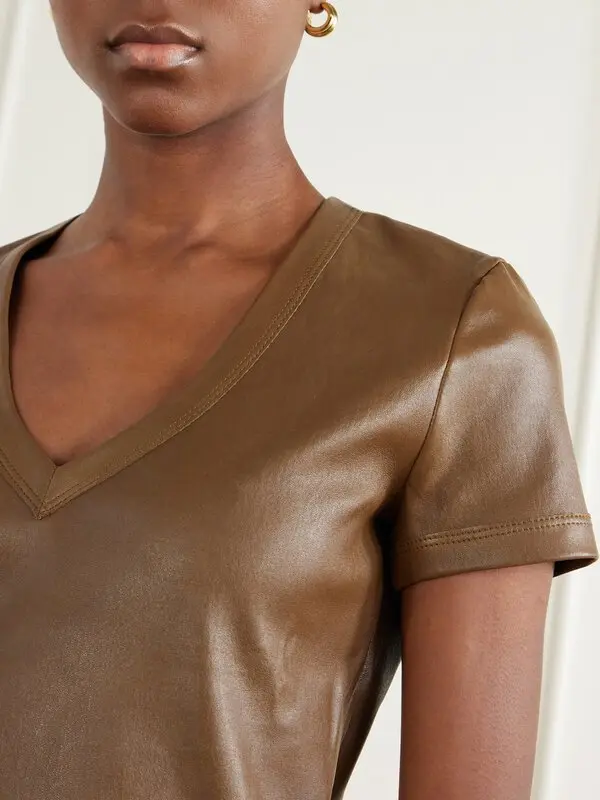 Stouls Gigi Leather T-shirt