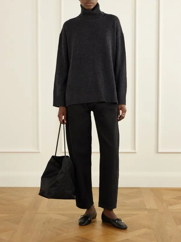 ALLUDE Wool And Cashmere-blend Sweater