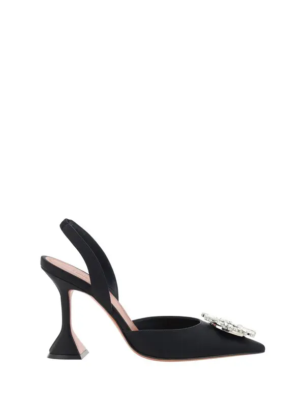 Amina Muaddi Begum Slingback Pumps