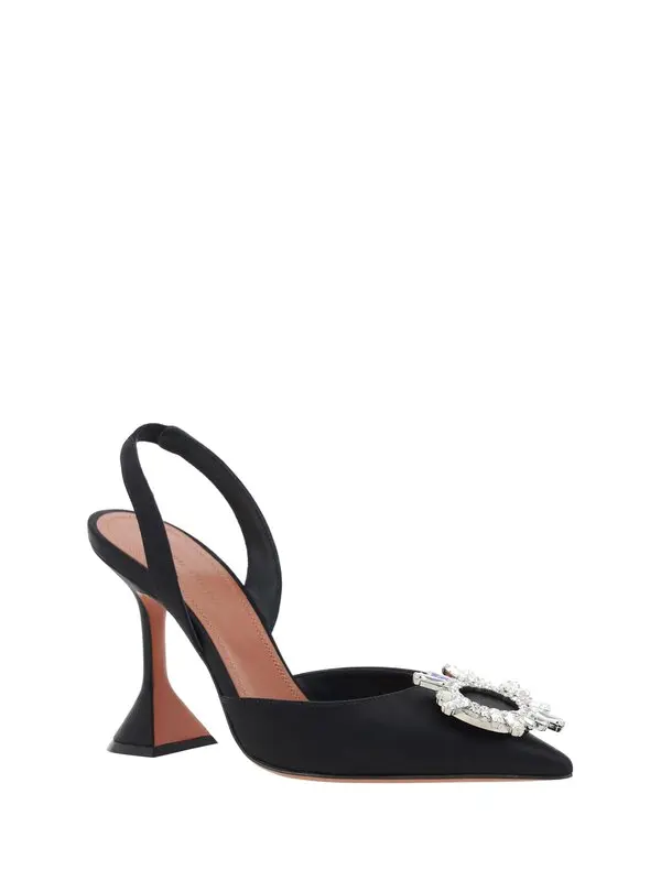Amina Muaddi Begum Slingback Pumps