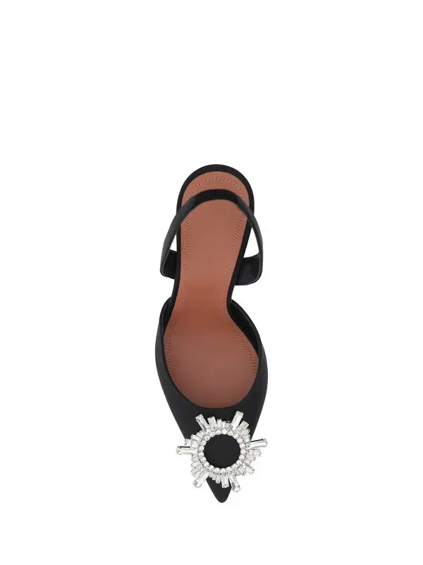Amina Muaddi Begum Slingback Pumps