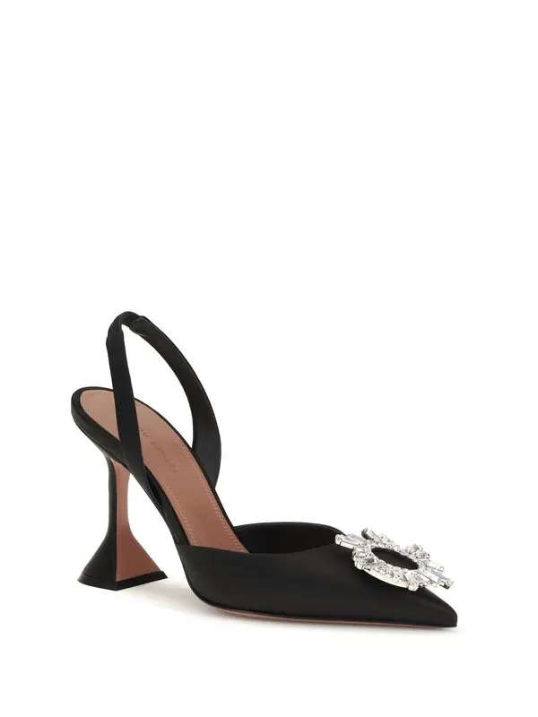 Amina Muaddi Begum Slingback Pumps