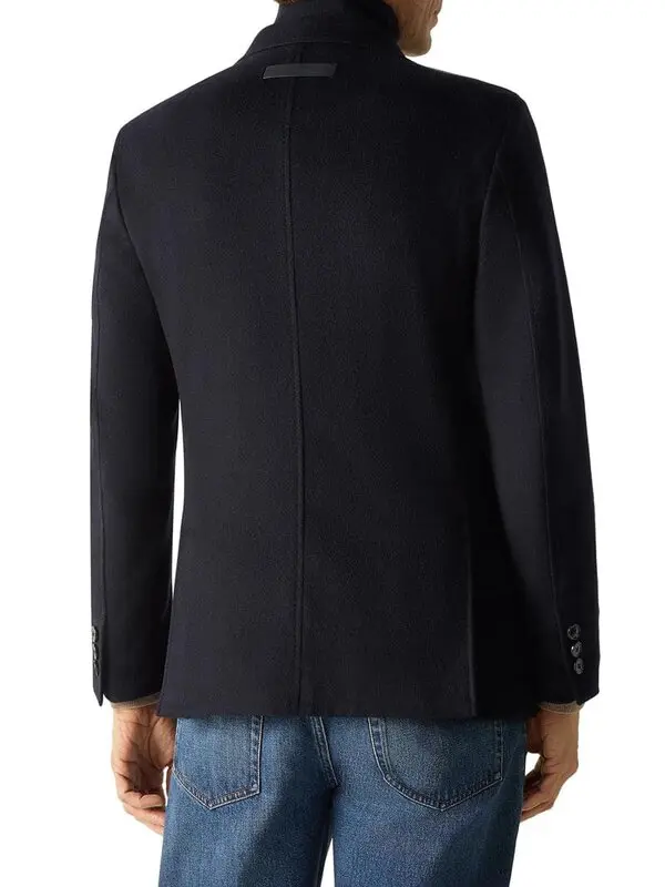 Zegna Cashmere Oasis Jacket - Blue