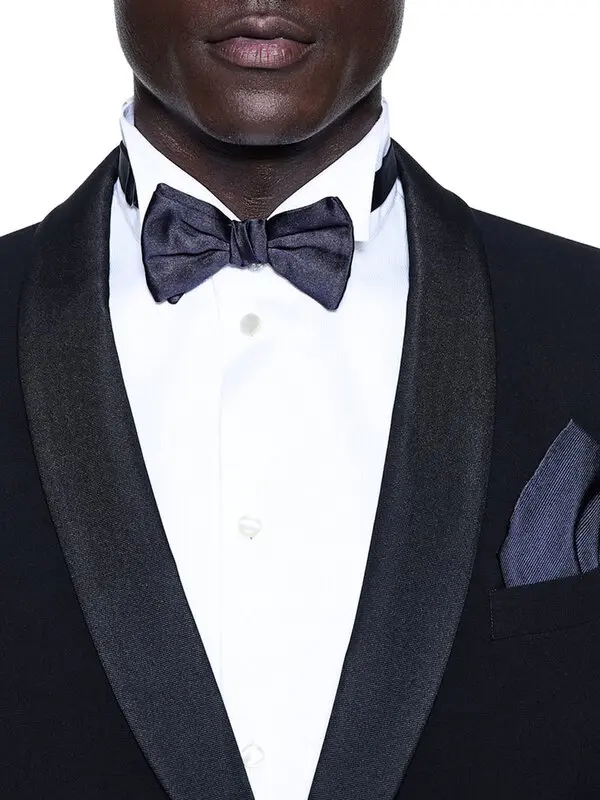 Giorgio Armani Pure Silk Self-tie Bow Tie