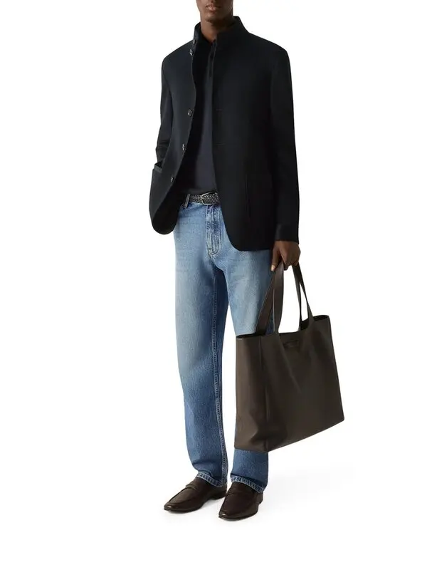 Zegna The Count Jacket In Cashmere Oasis