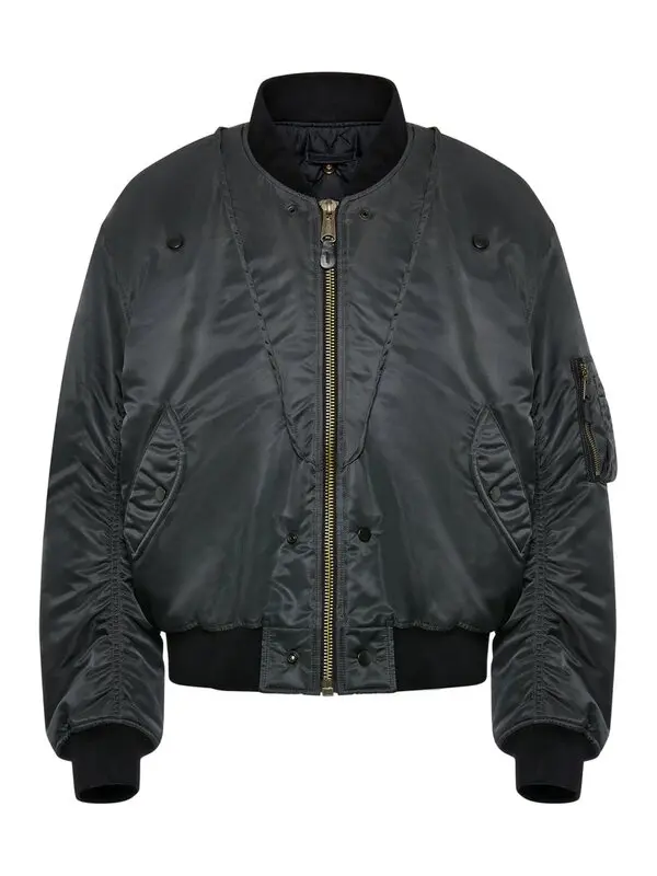 MAISON MARGIELA Reversible Nylon Bomber Jacket - Multicolor