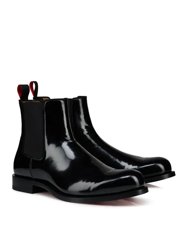 CHRISTIAN LOUBOUTIN Choucair Brushed Calfskin Boots