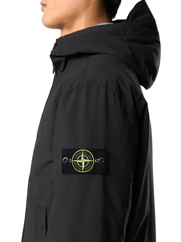 Stone Island Technical Jacket With Hood And Zip