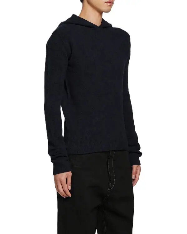 Rick Owens Knitted Hoodie