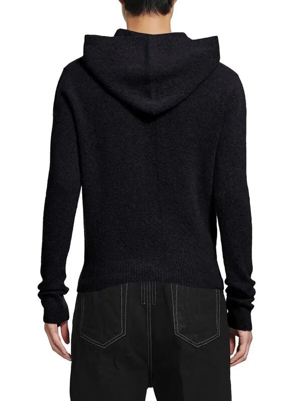 Rick Owens Knitted Hoodie
