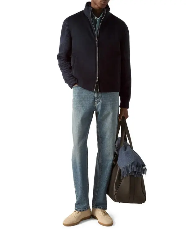 Zegna Cashmere Full-zip Cardigan