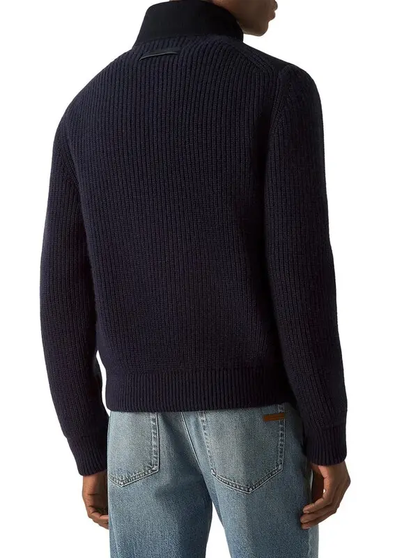 Zegna Cashmere Full-zip Cardigan