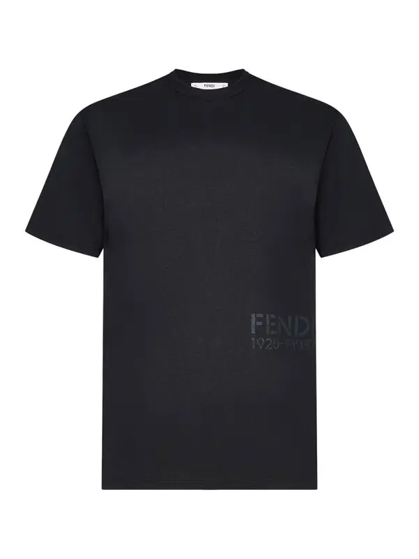 Fendi Cotton T-shirt With Logo