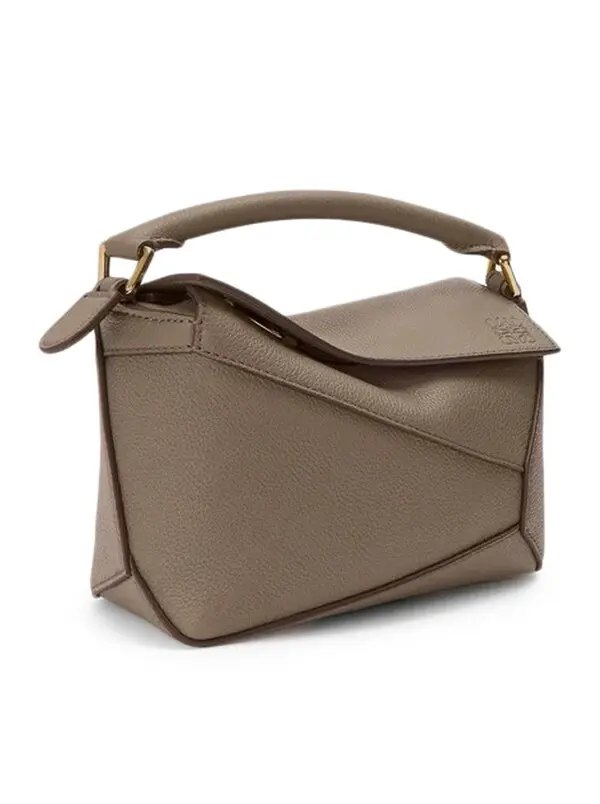 Loewe Puzzle Edge Mini Bag In Grenade Leather - Multicolor