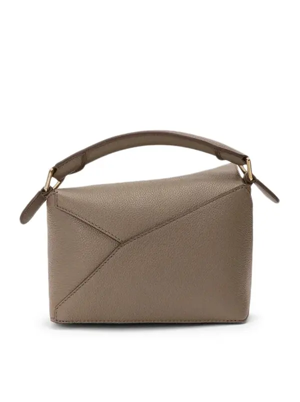 Loewe Puzzle Edge Mini Bag In Grenade Leather - Multicolor