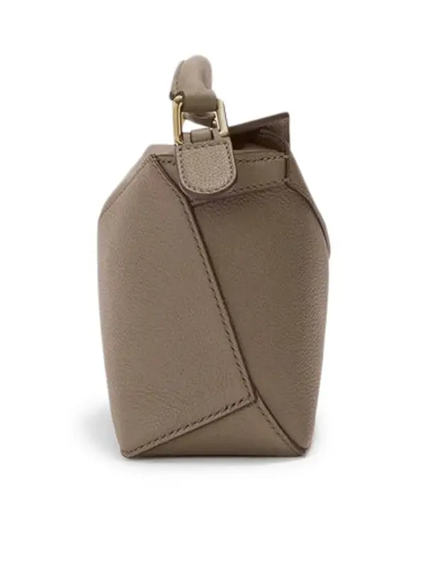 Loewe Puzzle Edge Mini Bag In Grenade Leather - Multicolor