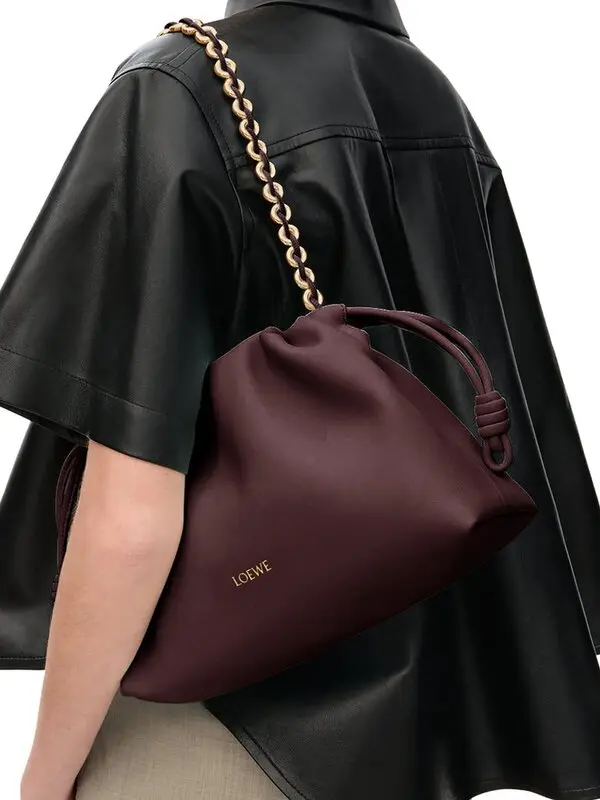 Loewe Medium Flamenco Bag In Soft Lambskin Nappa