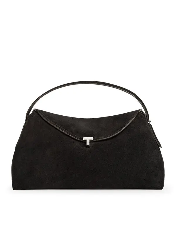 TOTEME T-lock Suede Handbag - Multicolor