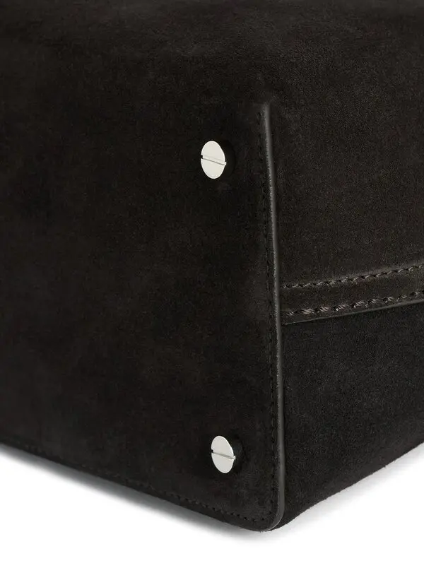 TOTEME T-lock Suede Handbag