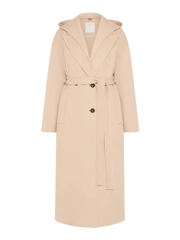Sportmax Oversized Pure Wool Coat