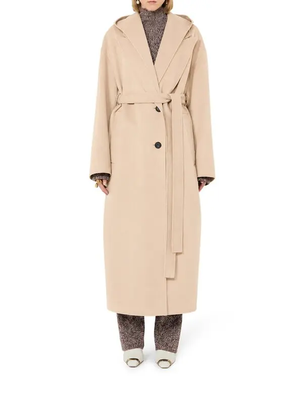Sportmax Oversized Pure Wool Coat