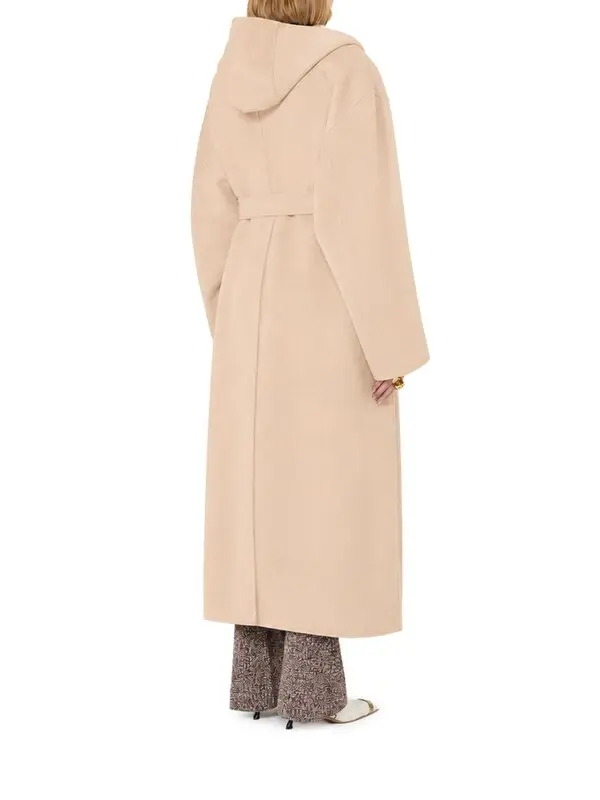 Sportmax Oversized Pure Wool Coat