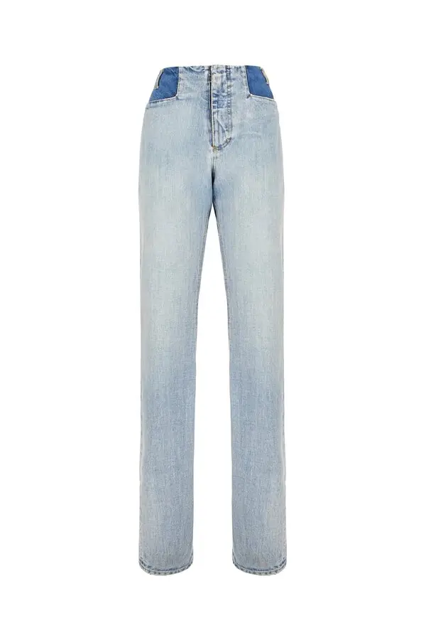 MAISON MARGIELA Patchwork Denim Jeans - Multicolor