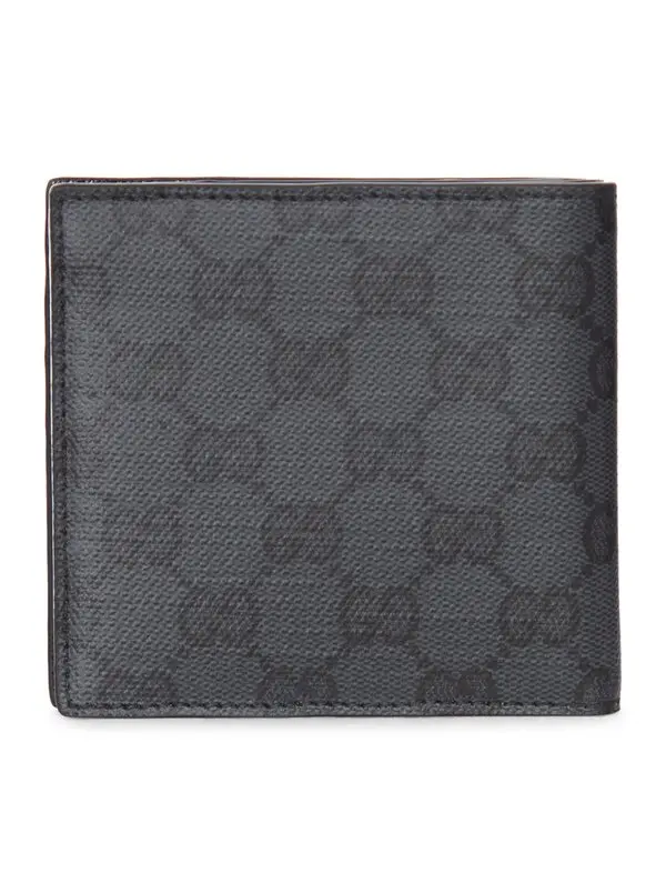 Gucci Bi-fold Wallet With Card Slot And Web Ribbon