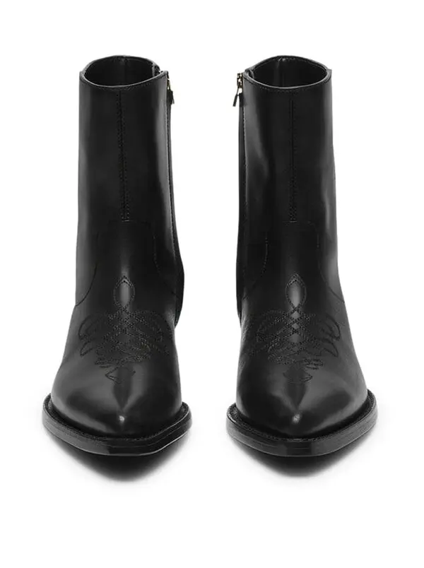 Amiri Ryder Leather Boot - Black