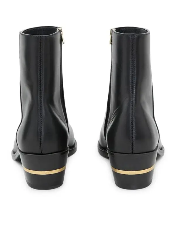 Amiri Ryder Leather Boot - Black