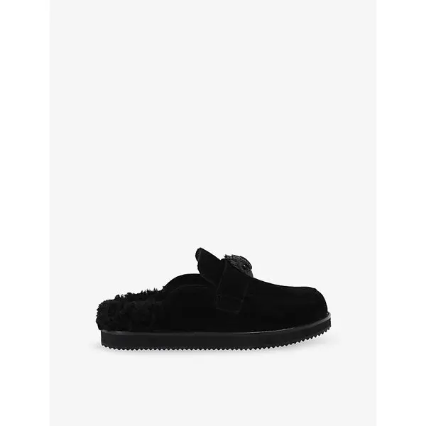 Kurt Geiger Eagle Suede Clogs