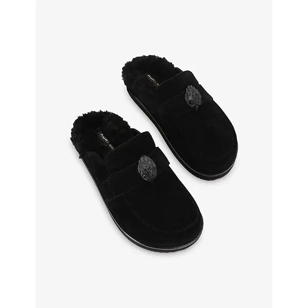 Kurt Geiger Eagle Suede Clogs