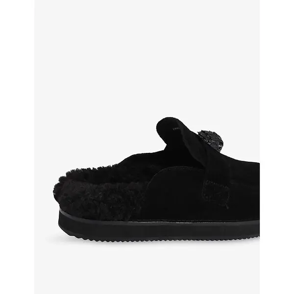 Kurt Geiger Eagle Suede Clogs
