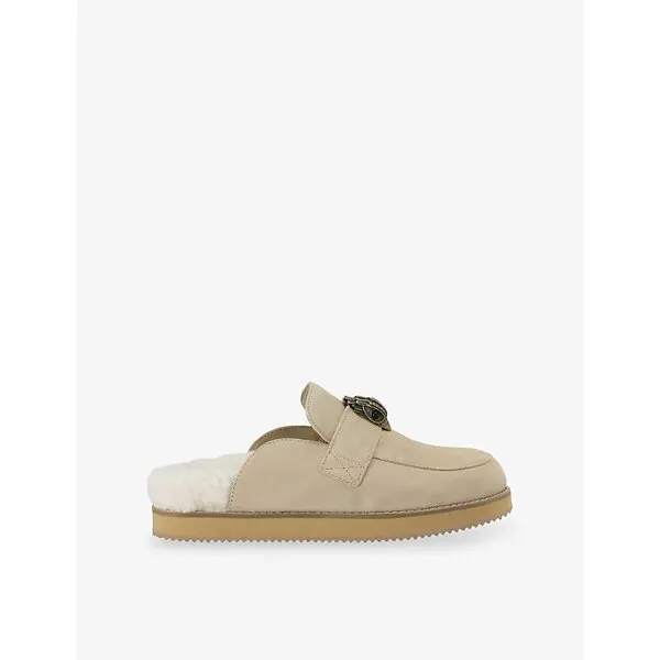 Kurt Geiger Eagle Suede Clogs
