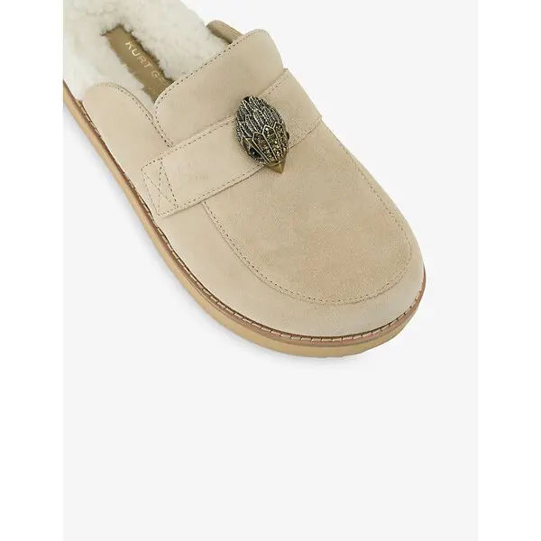 Kurt Geiger Eagle Suede Clogs