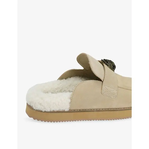 Kurt Geiger Eagle Suede Clogs
