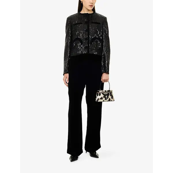 BLAZÉ MILANO All About You Sequinned Bolero Jacket