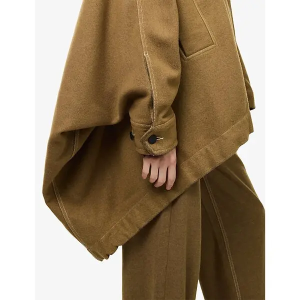 UMA WANG Kew Oversized Wool-blend Jacket