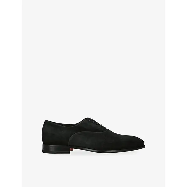 Santoni Adrian Suede Oxford Shoes