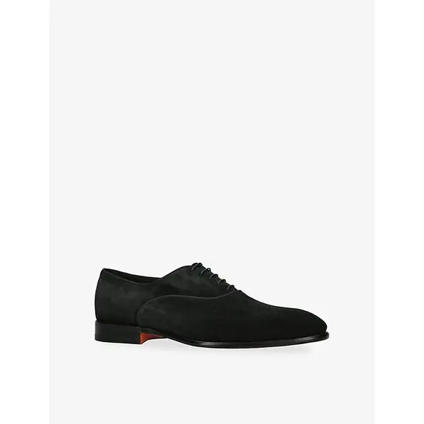 Santoni Adrian Suede Oxford Shoes