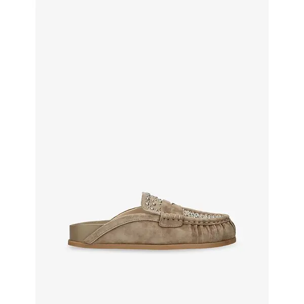 Dolce Vita Jodero Studded Suede Loafers